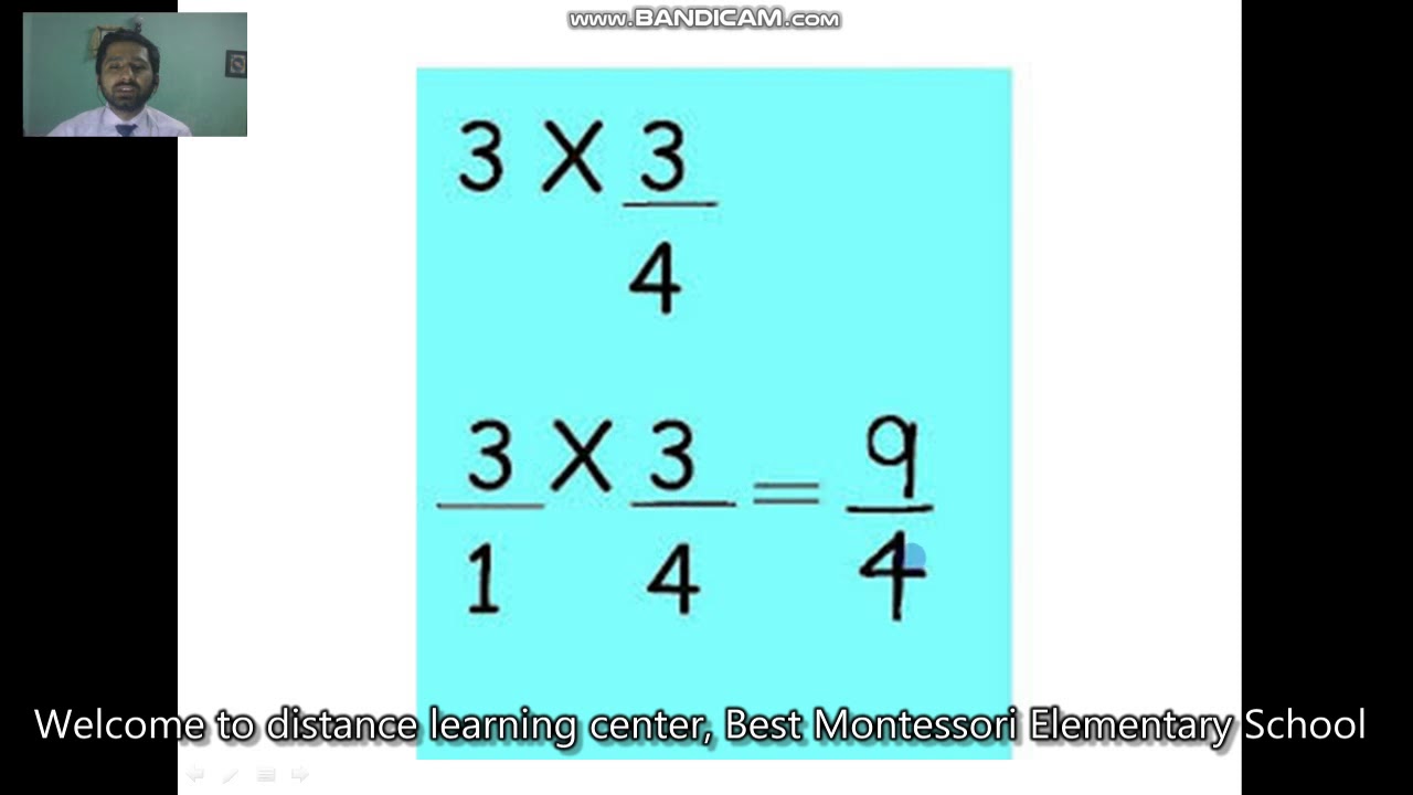 Multiplication and division of a fraction - YouTube