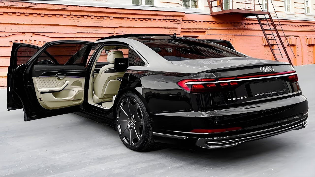 2025 Audi S8 Review: The Hidden Luxury Beast with 563 HP! - YouTube
