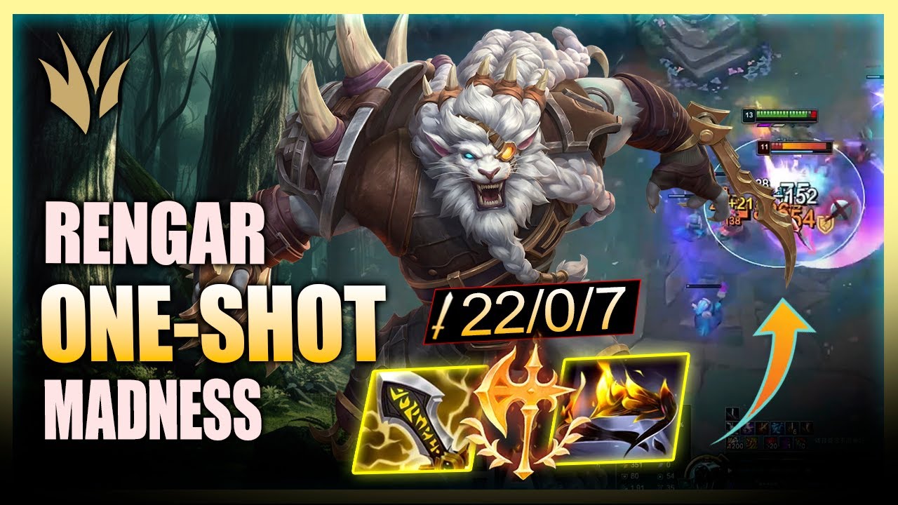 RENGARKING | Rengar vs Trundle - Oneshot Combo with a Single Leap - YouTube