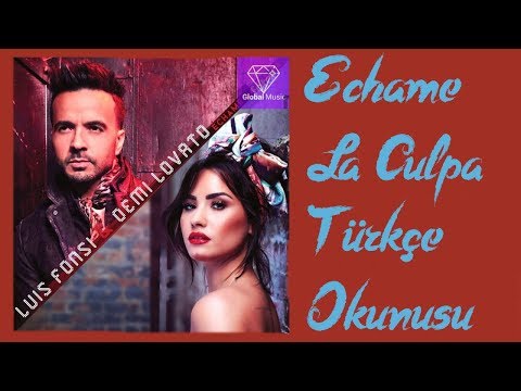 Echame La Culpa Türkçe Okunuşu // Ezberleme ♥