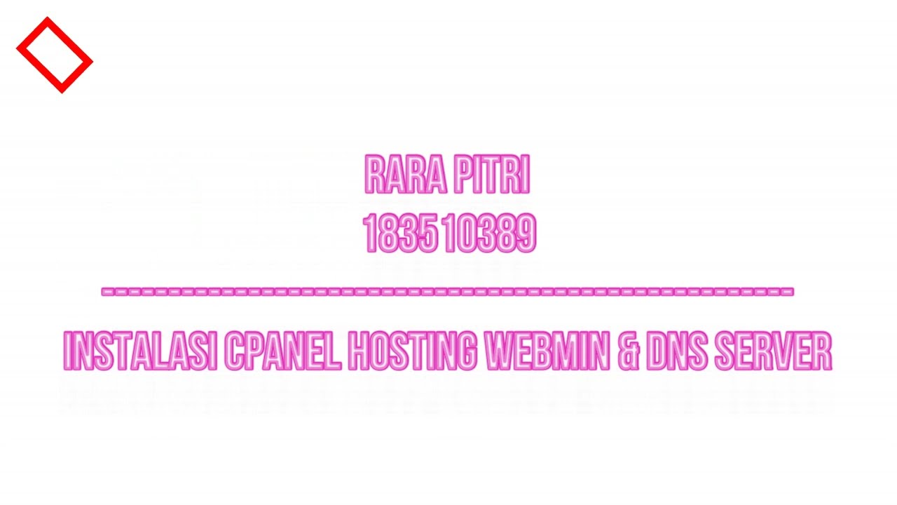 Instalasi Control Panel Hosting Webmin & DNS Server Pada Debian-11 - YouTube