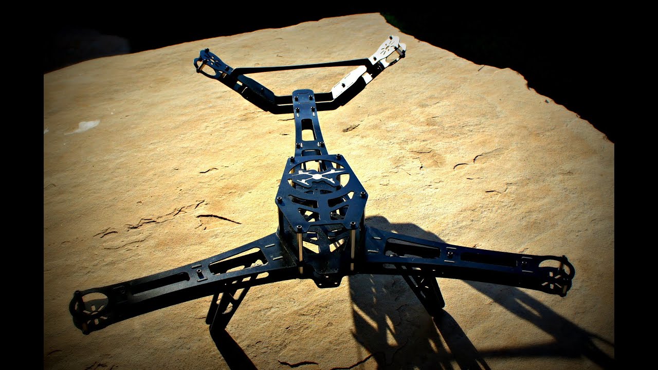 Hunter VTail 500 Quadcopter - Part 1: The Frame - YouTube