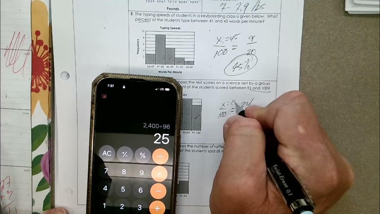 FREQUENCY TABLES AND HISTOGRAMS - YouTube
