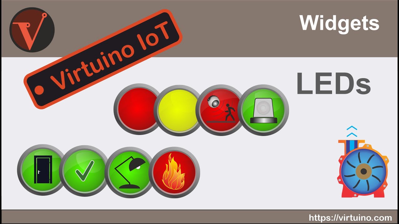 Virtuino Iot Widget Led Youtube