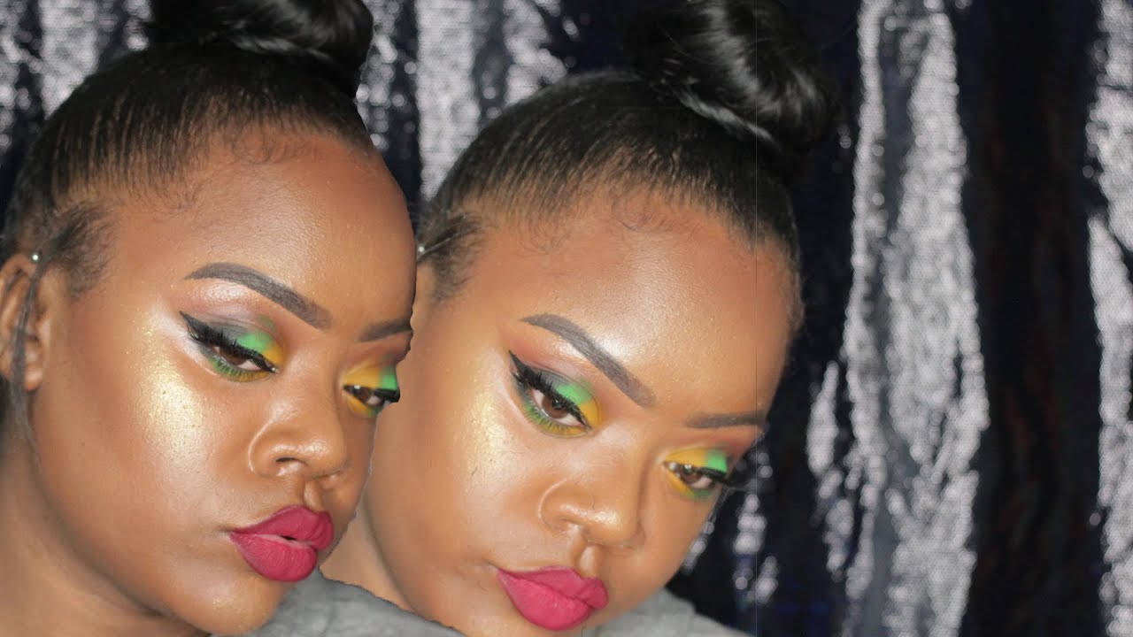 Jamaican MakeUp Look | Talk Through - YouTube