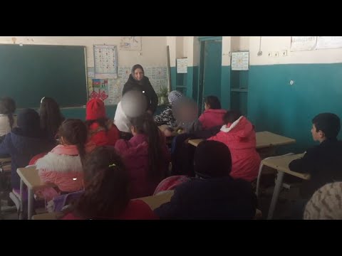 Odun peçi ilə isinən Şamaxı məktəbi