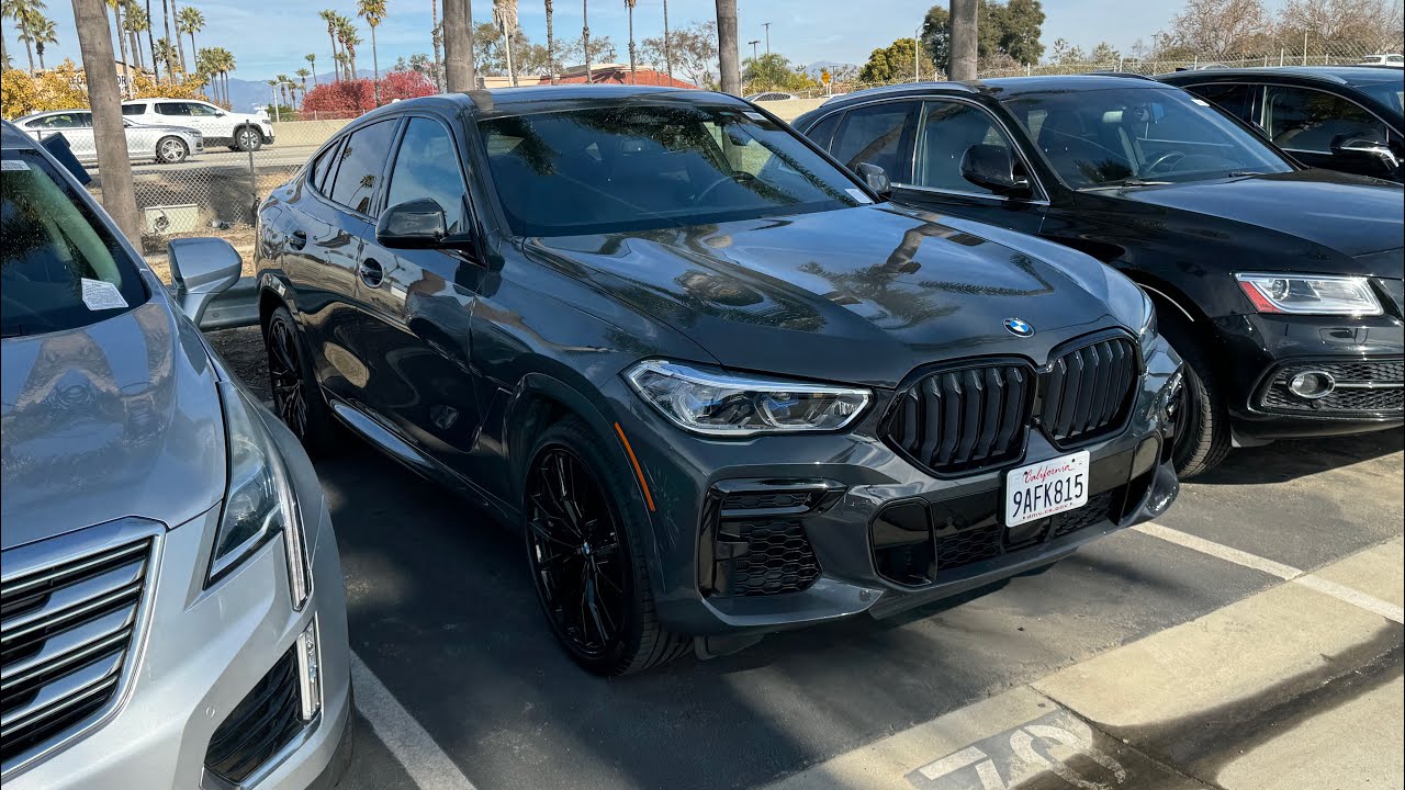 2022 BMW X6 M50i Horn - YouTube