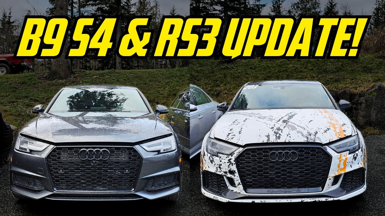 FINALLY!!! AN UPDATE ON MY 700+ HP B9 S4 & 800+ HP RS3!!! - YouTube
