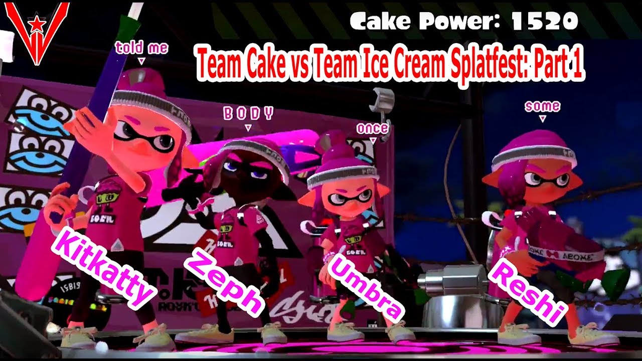 Splatoon 2: Meme Team Cake (with Reshirfuse, KitkattyWampus, and ...