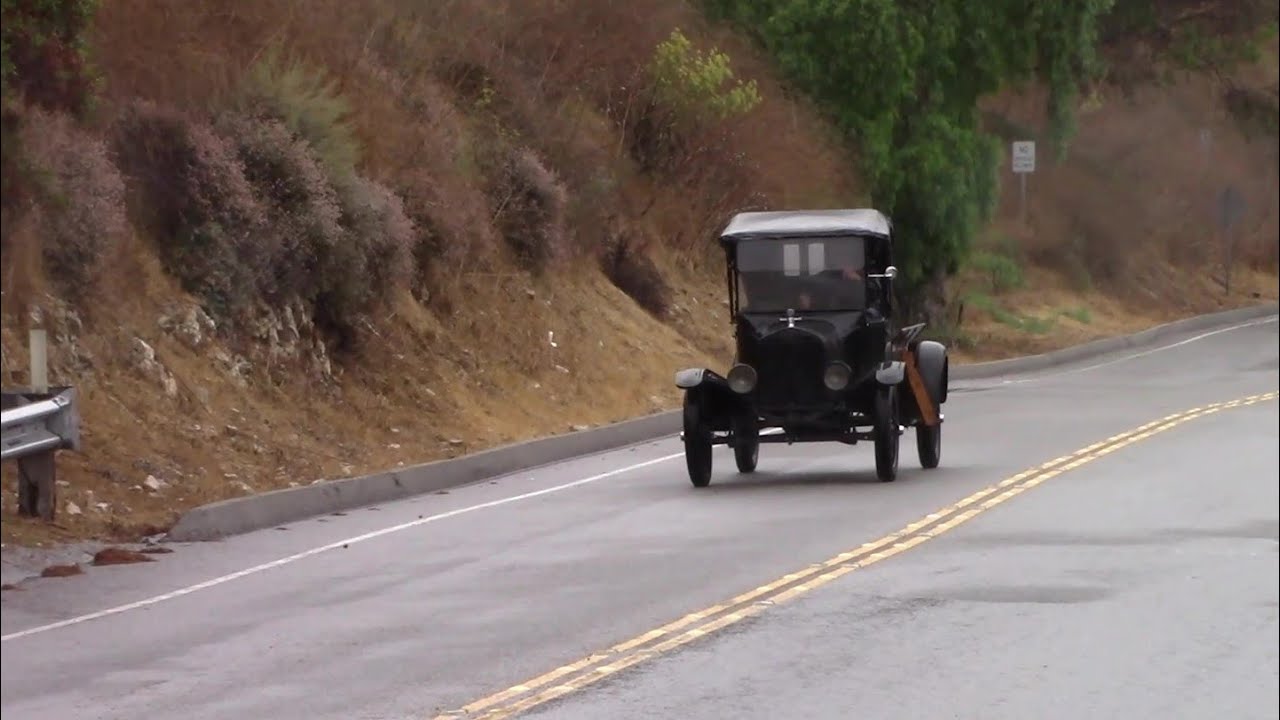 Ford Model T rainstorm adventure.... goes wrong. - YouTube