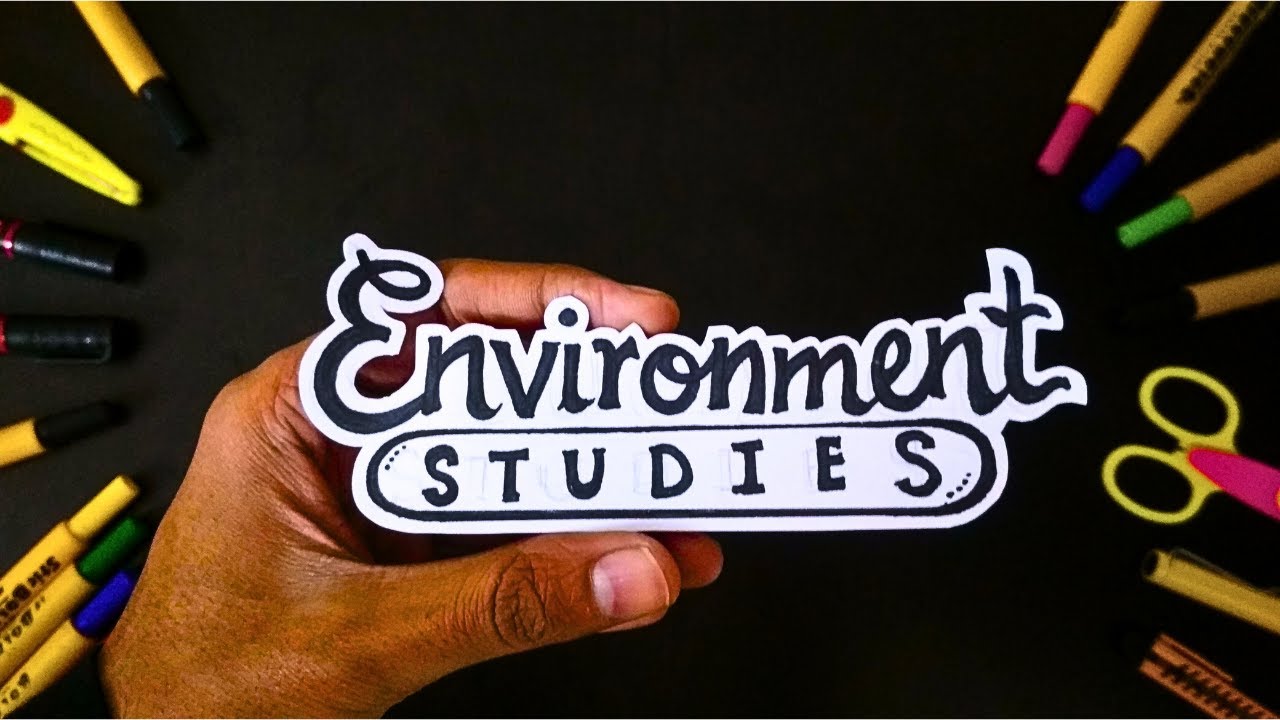 How to write Environment Studies in Cursive Handwriting | Environment ...
