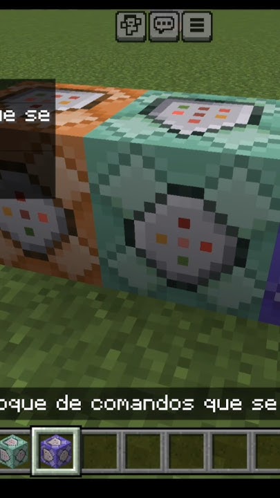 cómo conseguir los tres bloques de comandos en Minecraft #minecraft #commandblock #comando - YouTube