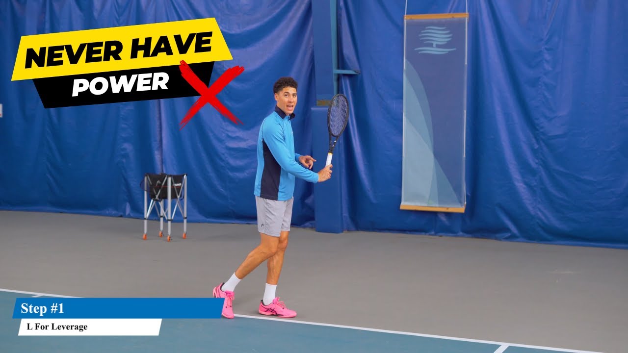The SECRET To One Handed Backhand POWER And LEVERAGE In 2 Steps - YouTube