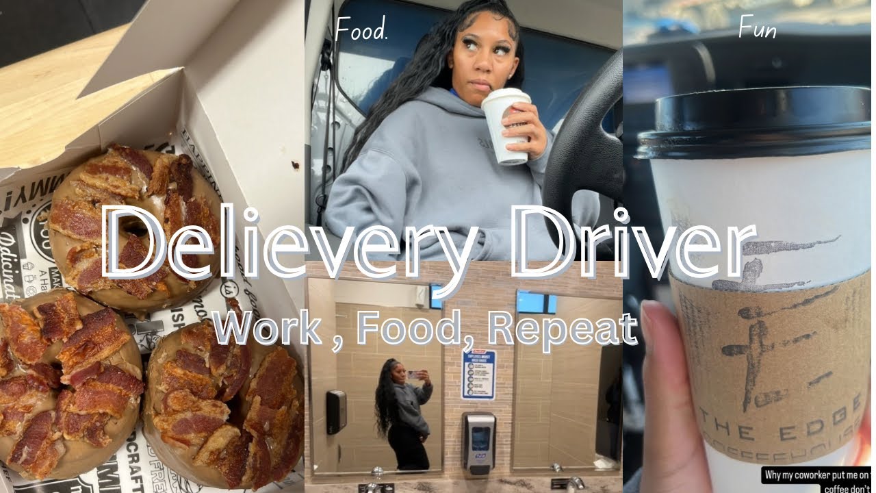 Day In A Life As A Delivery Driver On 6 Am Shift | Delivering orders ...