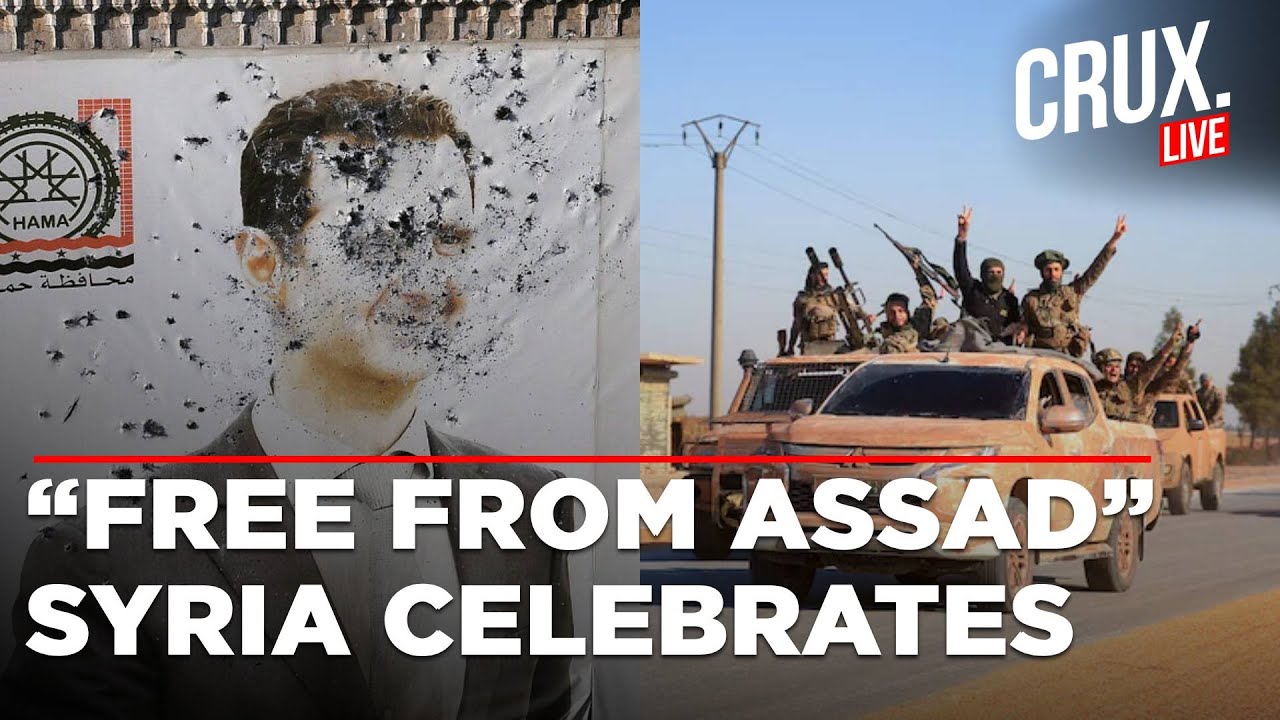 Syria News Live | Celebrations In Syria As Rebels Claim Assad Has Fled ...