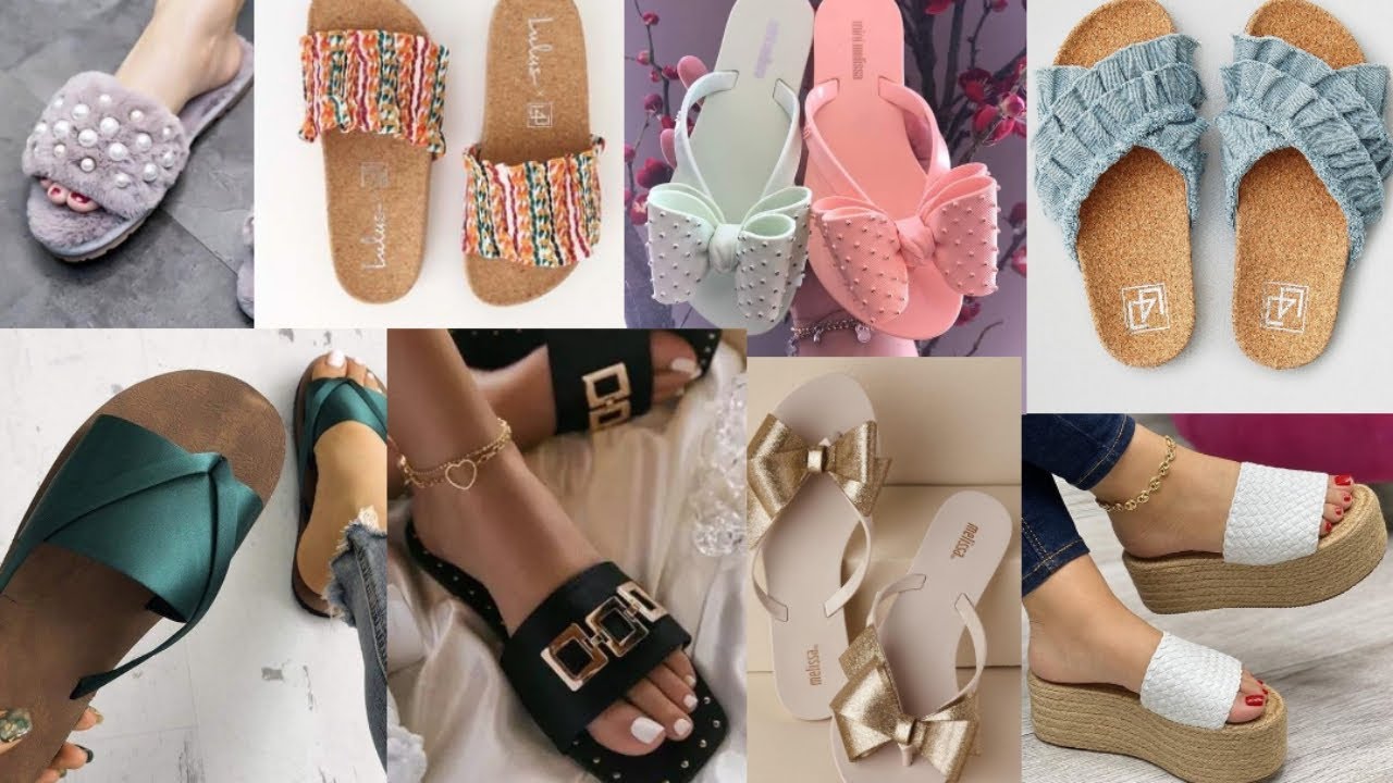 most pretty trending casual slippers for girls 2022/ top&trendy casual ...