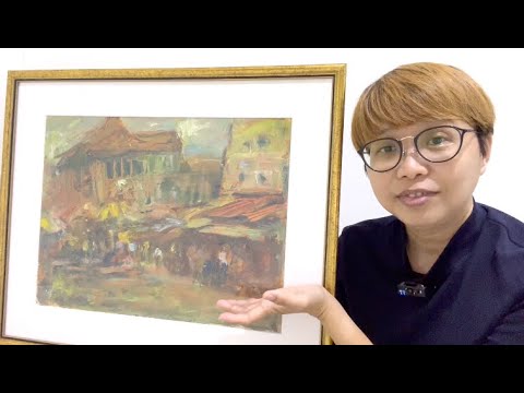 My Father's Paintings No 58 (painting of Chinatown by Low Hai Hong ...