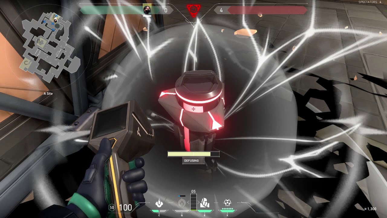 World record bomb defuse valorant 0.02 seconds left - YouTube