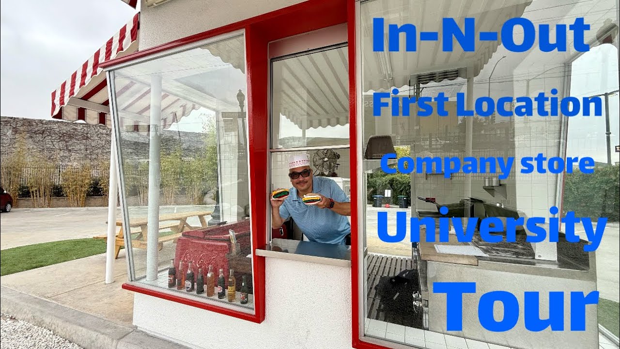 In-N-Out University / Original Location / Food Review - YouTube