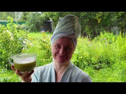 Дачный Детокс 6 день. Смузи "спасение печени", оладушки из зеленой ...