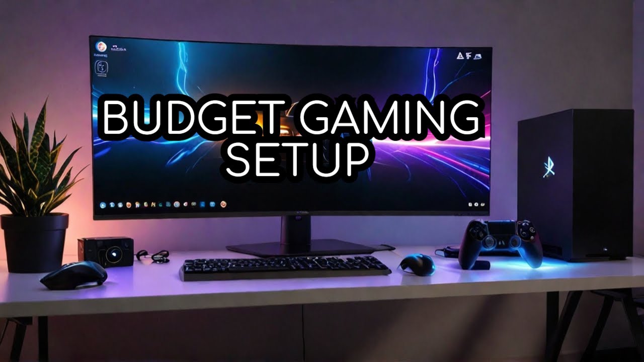 I Built a PS5/PC Gaming Setup on a Budget! - YouTube