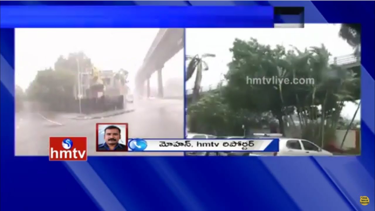 Vardha Cyclone Attacks Chennai | Heavy Rainfall with Wind Speed of 150 ...