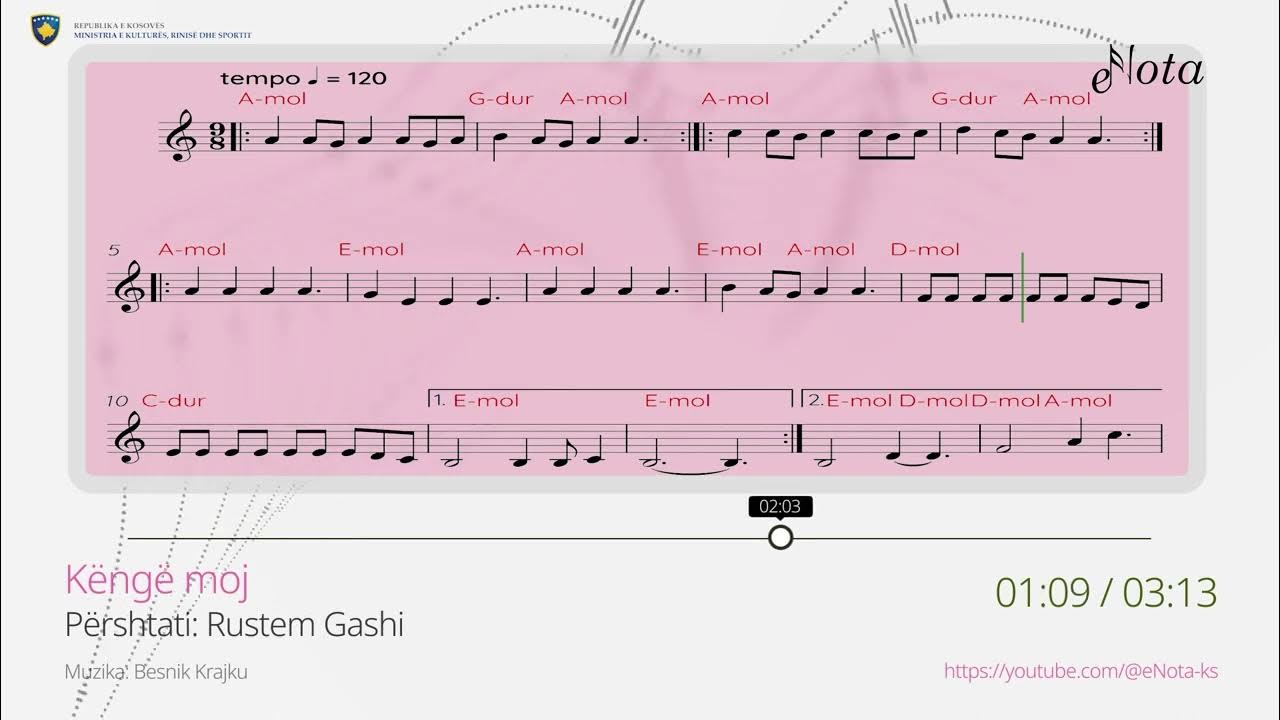 Këngë moj me nota - YouTube