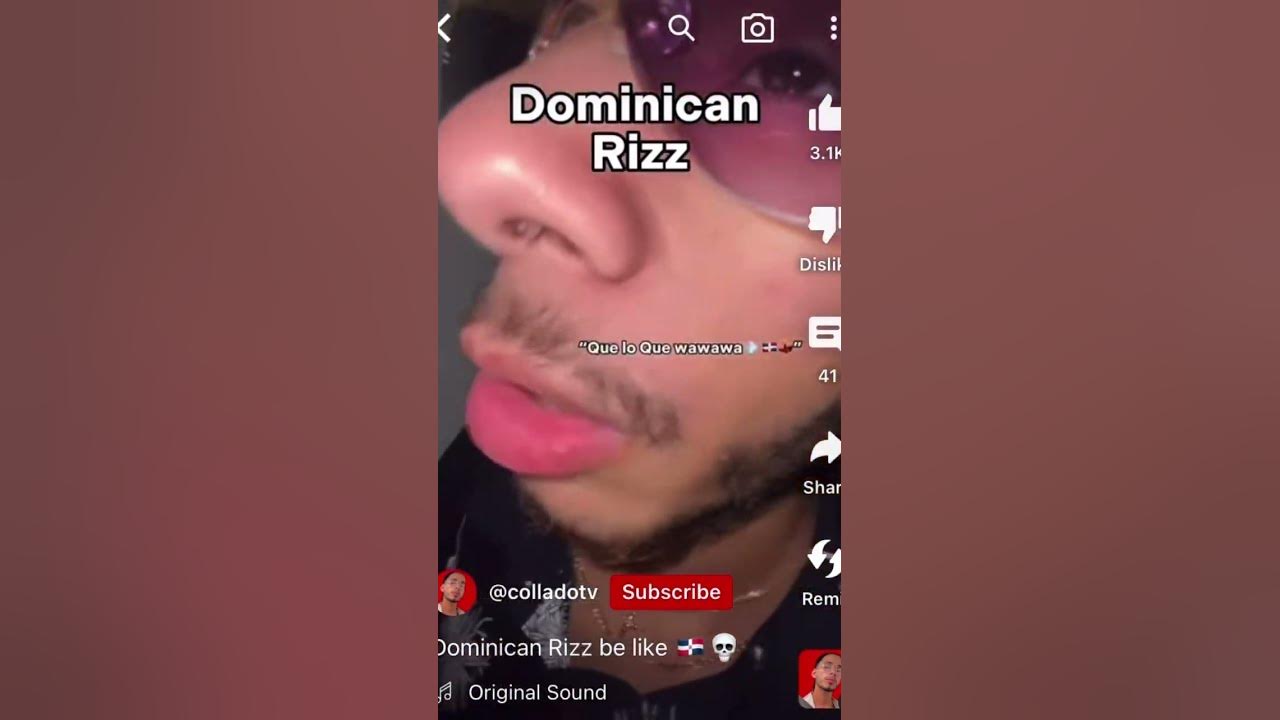 Dominican Rizz Colladotv Youtube