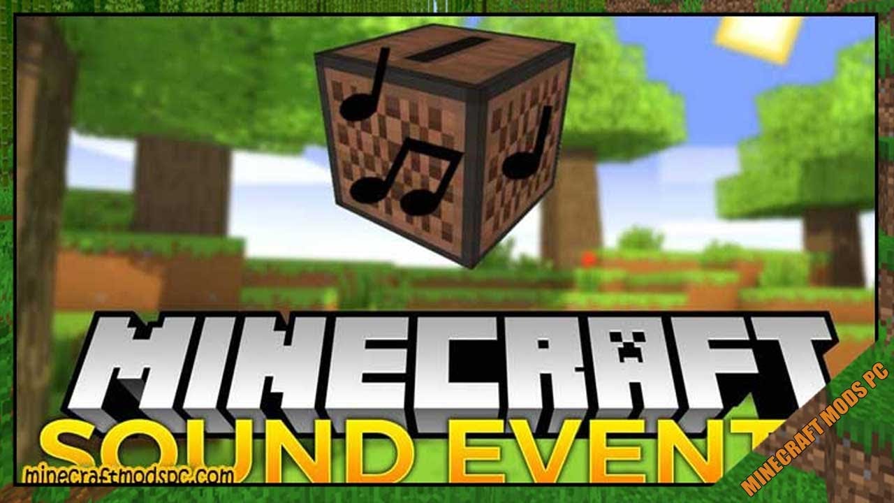 Sound Events Mod 1.12.2 - Minecraft Mods for PC - YouTube