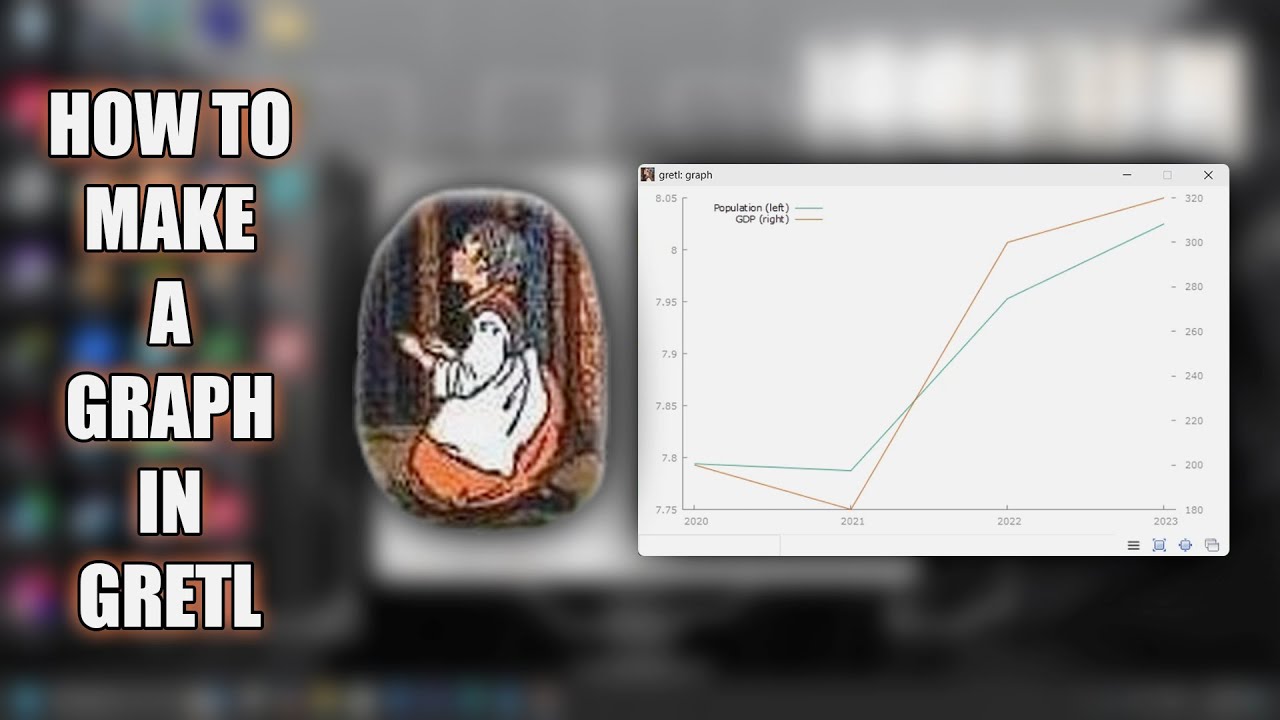 HOW TO MAKE A GRAPH IN GRETL - YouTube