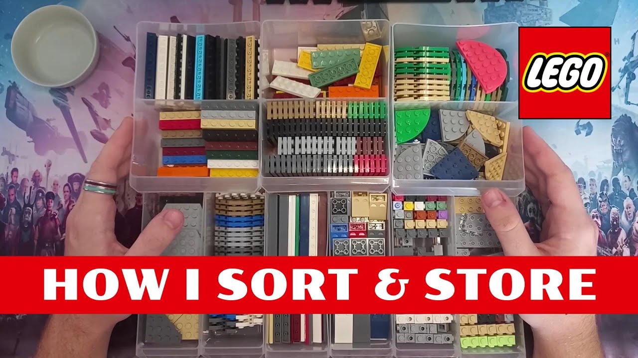 LEGO Storage Update & How I Sort My Bricks - YouTube