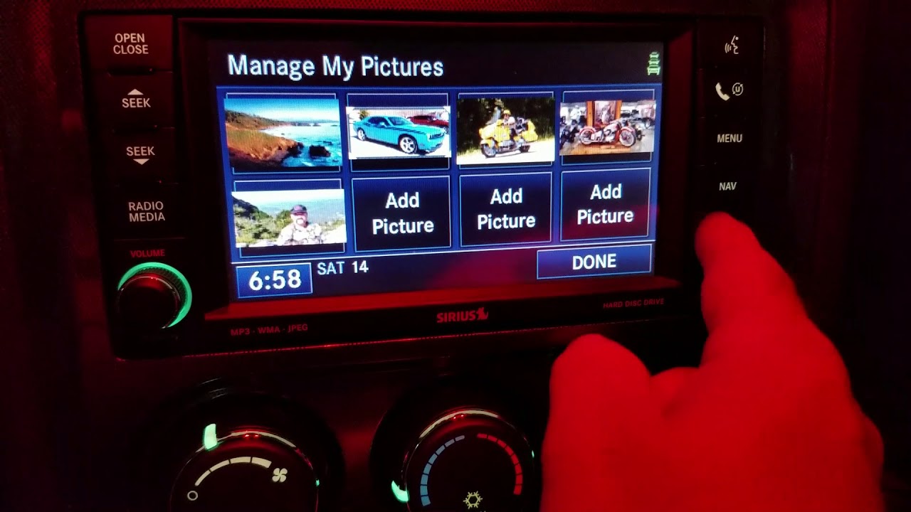 2008 SRT8 Challenger, MyGiG radio system. Part 3, Gary J - YouTube