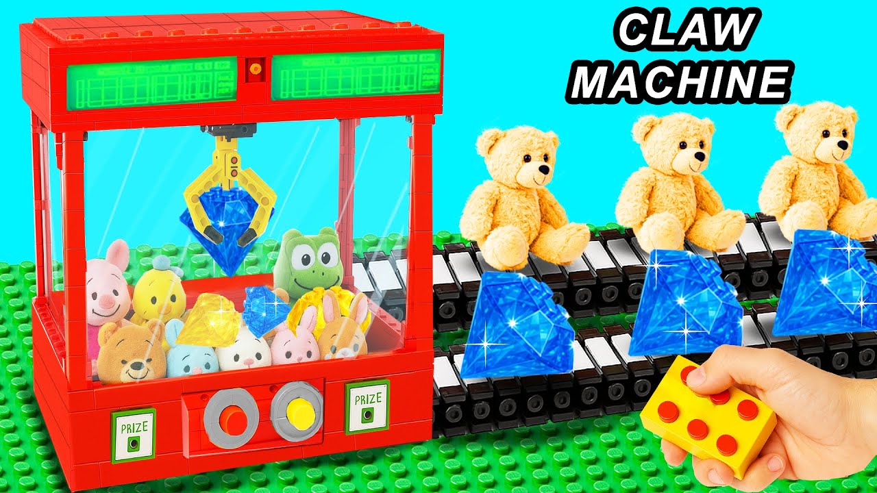 LEGO Engineering: Smart LEGO Claw Machine Picks Up a Mystery Items ...