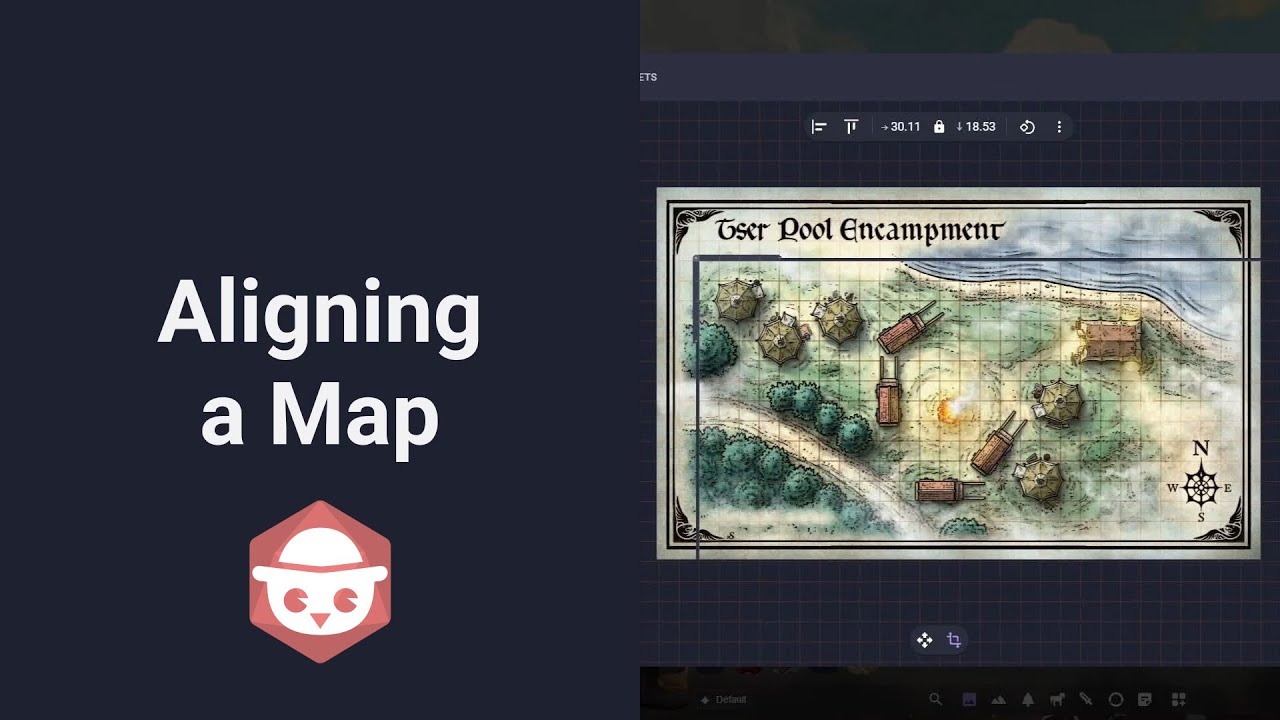 3 Steps to Aligning Maps in Owlbear Rodeo - YouTube
