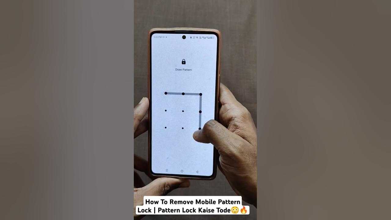 How To Remove Mobile Pattern Lock | Pattern Lock Kaise Tode | How To Break Pattern Lock🔥😳 - YouTube
