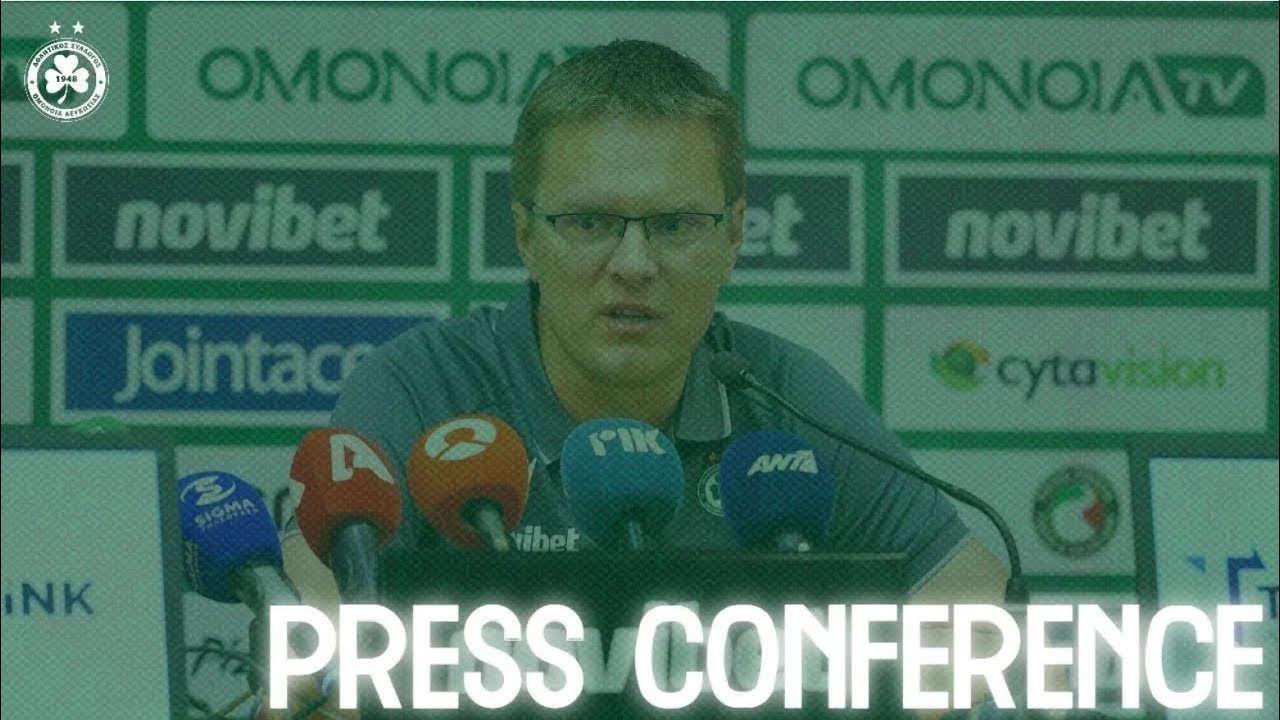 🎙️Post Game Press Conference OMONOIA vs O29M - YouTube