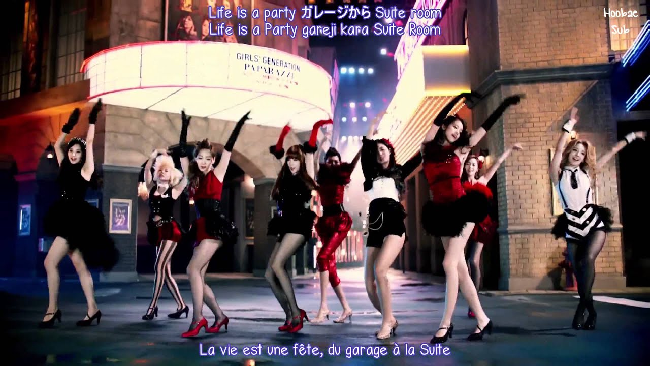 Girls' Generation (少女時代)『Paparazzi』 [French Subs / Vostfr + Lyrics ...