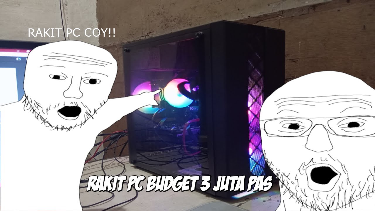 pemula rakit pc nguawor - YouTube