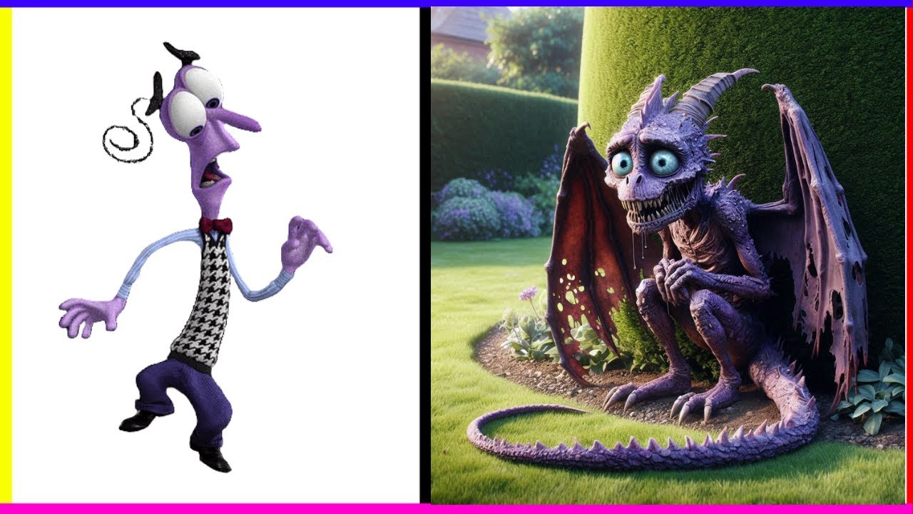 Inside Out 2: Zombie Dragon Evolution - Watch the Characters Change! 🐲🧟 ...