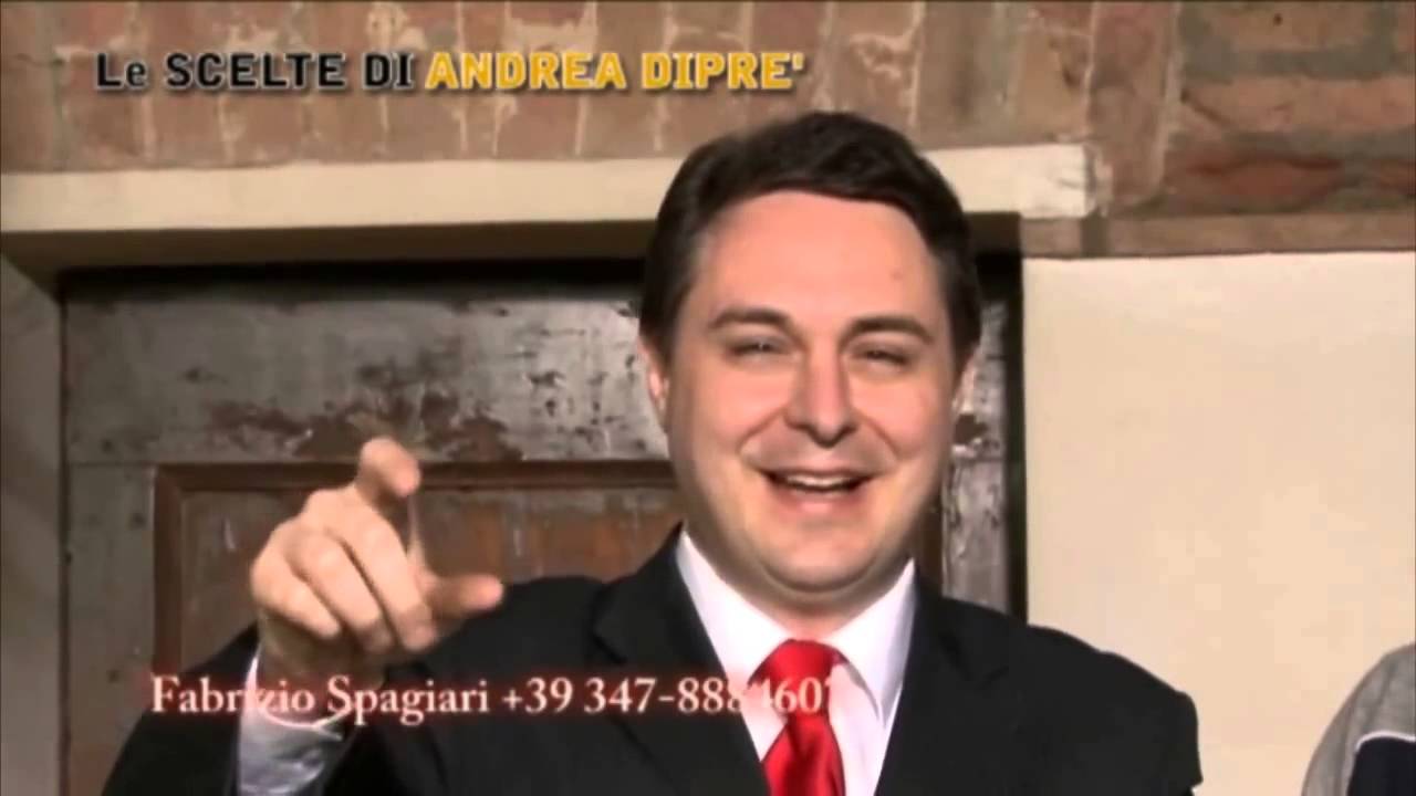 andrè diprè alle presè con un grande artista che pensa sempre a cosa ...