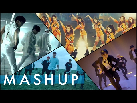BTS/SEVENTEEN/SNSD/MONSTA X _ Save Me/Highlight/Catch Me If You Can/걸어(All In) MASHUP