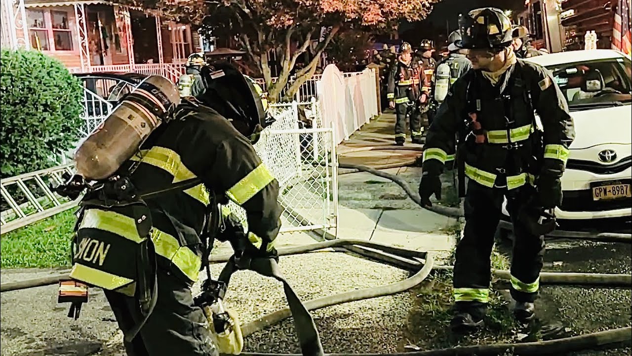 FDNY BOX 4213 ~ FDNY OPERATING FOR A 10-75 FIRE IN A PRIVATE DWELLING ...