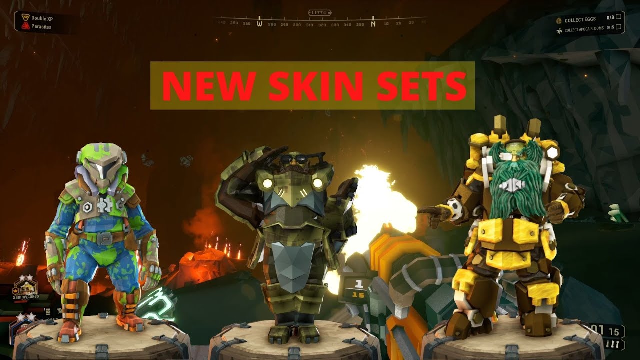 Deep Rock Galactic | Quick Visual of New Skins - YouTube