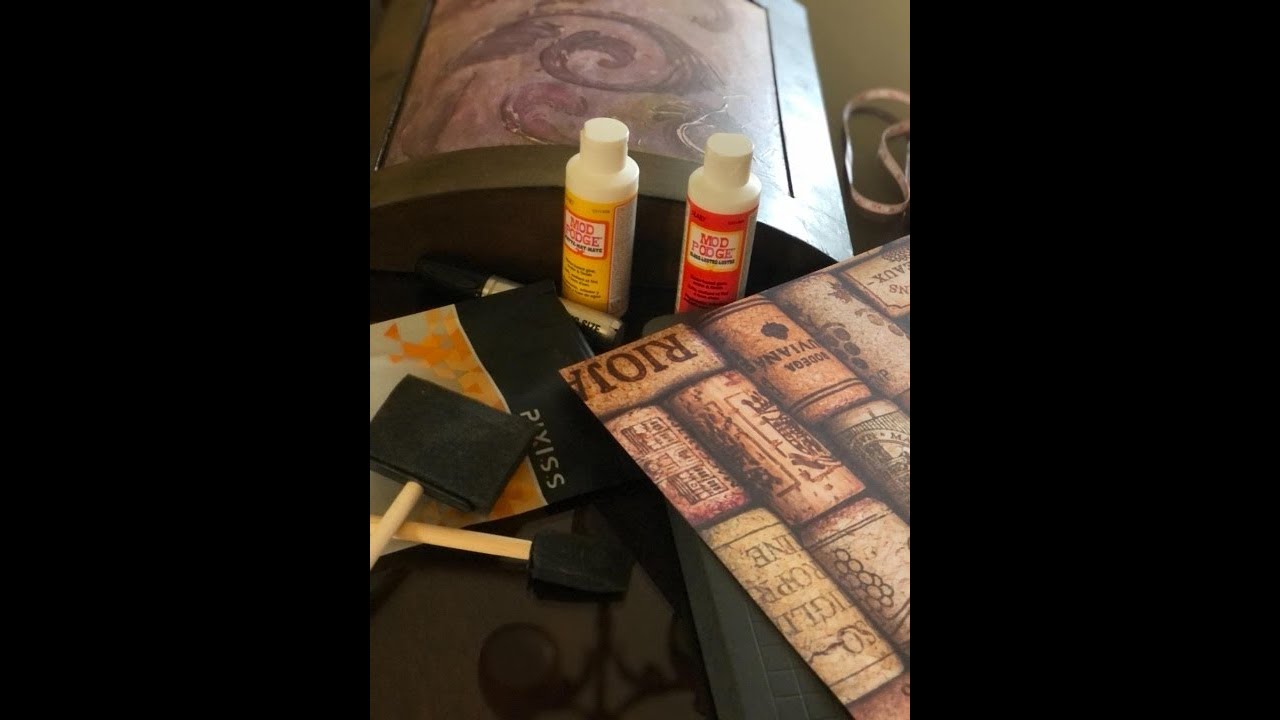 Mod Podge Decoupage Starter Kit, Gloss and Matte Medium with 3 Pixiss ...