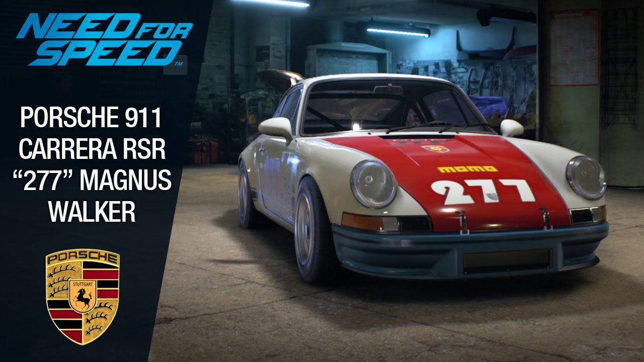 Need for Speed 2015 - Porsche 911 Carrera RSR "277" Magnus Walker - YouTube