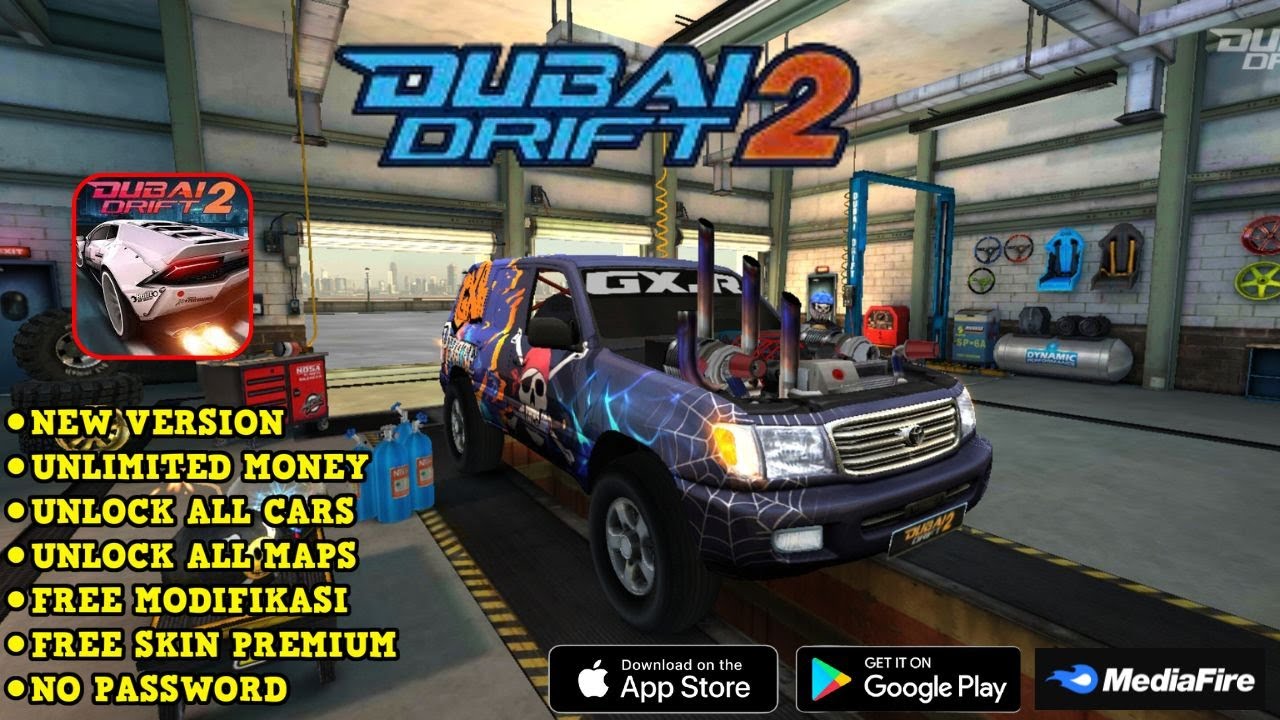 Dubai Drift 2 Mod Apk Terbaru 2023 Unlimited Money & Unlock All Cars ...