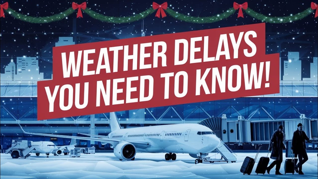 Traveling for Christmas? Weather Delays You Need to Know!#winter # ...