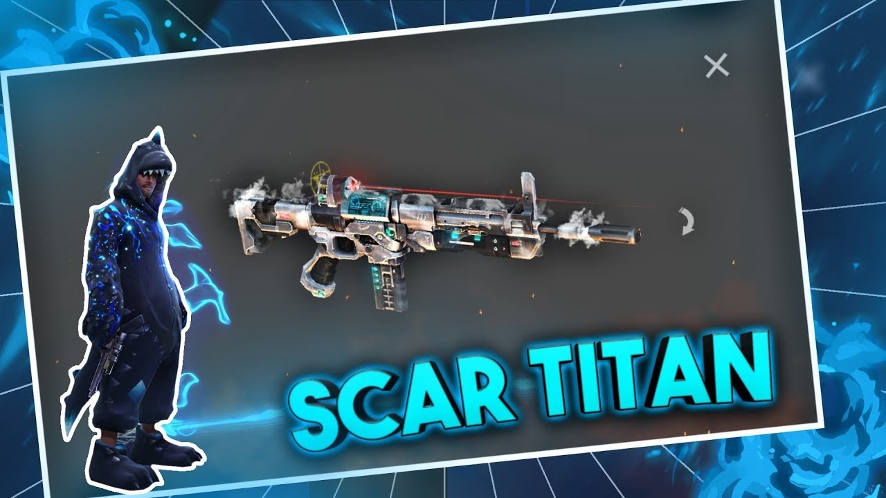 PROBANDO LA SCAR TITAN EN FREE FIRE!!!-The Exforce - YouTube