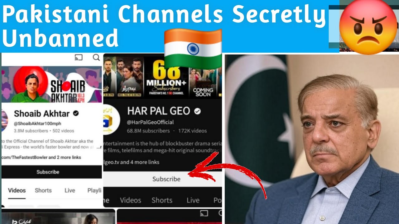 Why did Govt Secretly Unbanned Pakistani YouTube Channels. REAL REASON ...