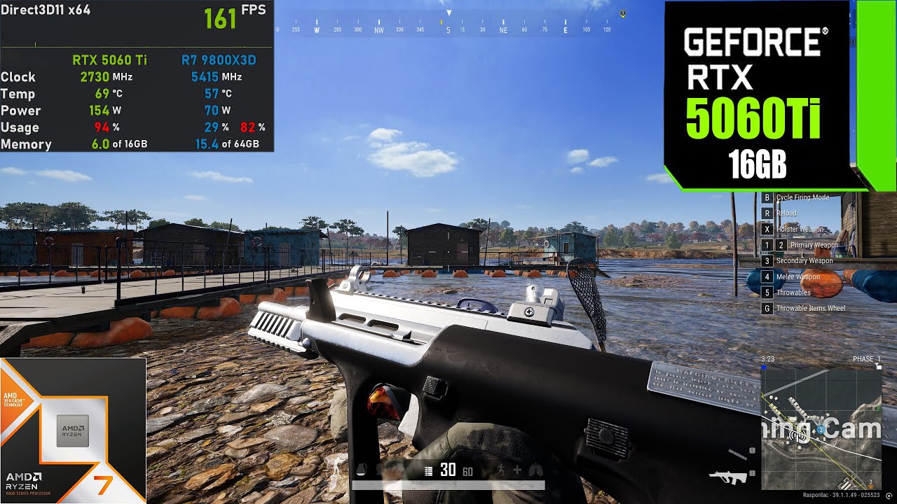 RTX 5060 Ti : PUBG - 1440p Ultra Graphics - YouTube